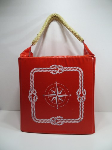 Vintage rockabilly Renco Marwell nautical inspired rope handle esky ...