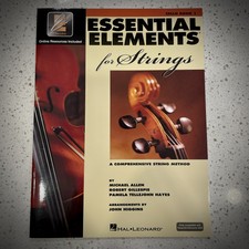 Essential Elements 2000 for Strings Cello Practice Book 1 and 2 CD Hal ...