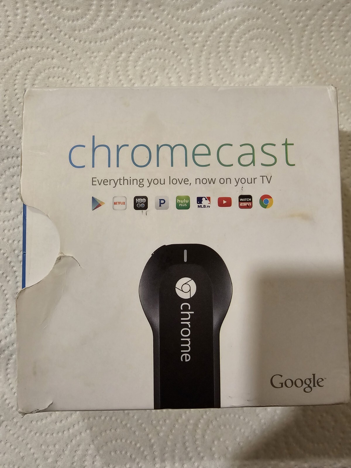 Google Chromecast (1st Generation) Streaming Media Player - H2G2-42 ...