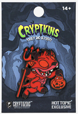 CRYPTOZOIC CRYPTKINS JERSEY DEVIL ENAMEL PIN HALLOWEEN FOLKLORE HOT ...