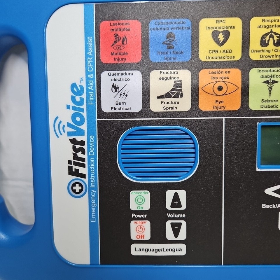 First Voice AVU5001-T10CPR First Aid & CPR Assist Plus Certified ...