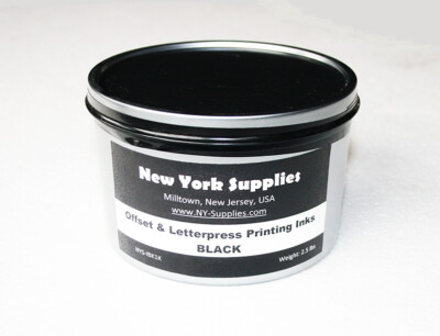 Black Offset & Letterpress Printing Ink - 2.5 lbs | eBay