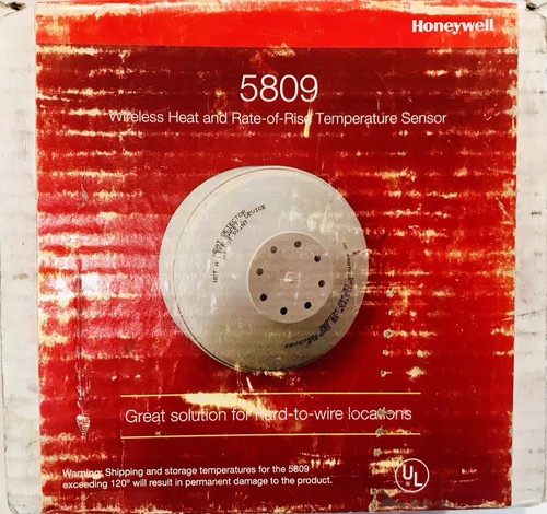 Honeywell Ademco 5809 Wireless Heat Detector Transmitter Sensor BRAND ...