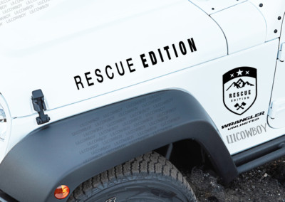 Rescue Edition - 2 Pc Badge Kit - Decal kit HK11-Badge | eBay