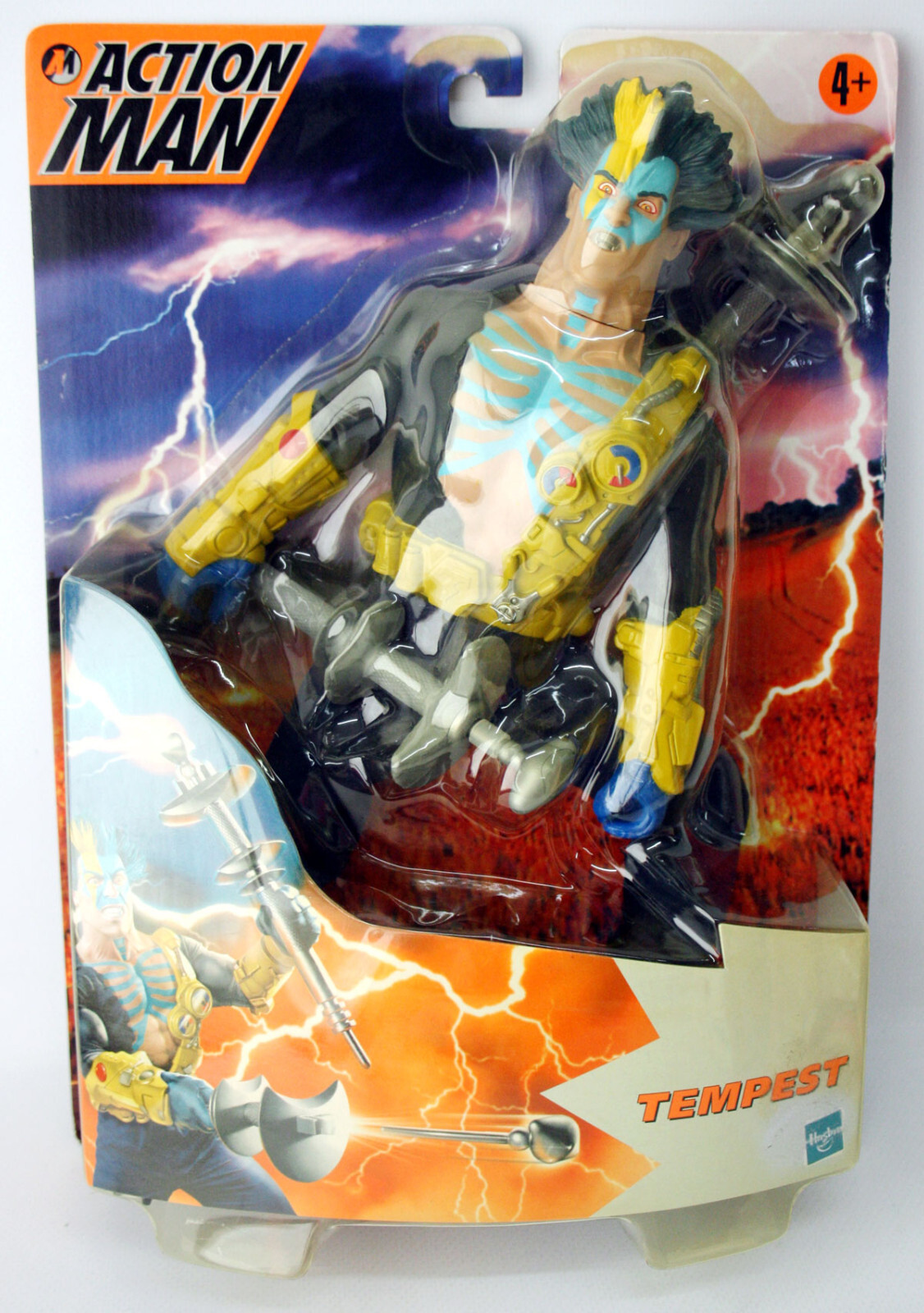 RARE 2000 ACTION MAN TEMPEST THE ENEMY FIGURE EUROPEAN HASBRO NEW ...