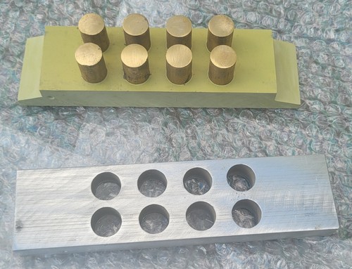 Star Plate for making fireworks 18mm 0.731" 8 holes Aluminum plate ...