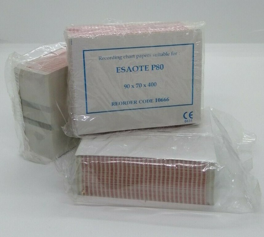 ECG PRINTER PAPER LIFEPAK ZOLL PHILIPS ESAOTE P 80 AMBULANCE GP ...