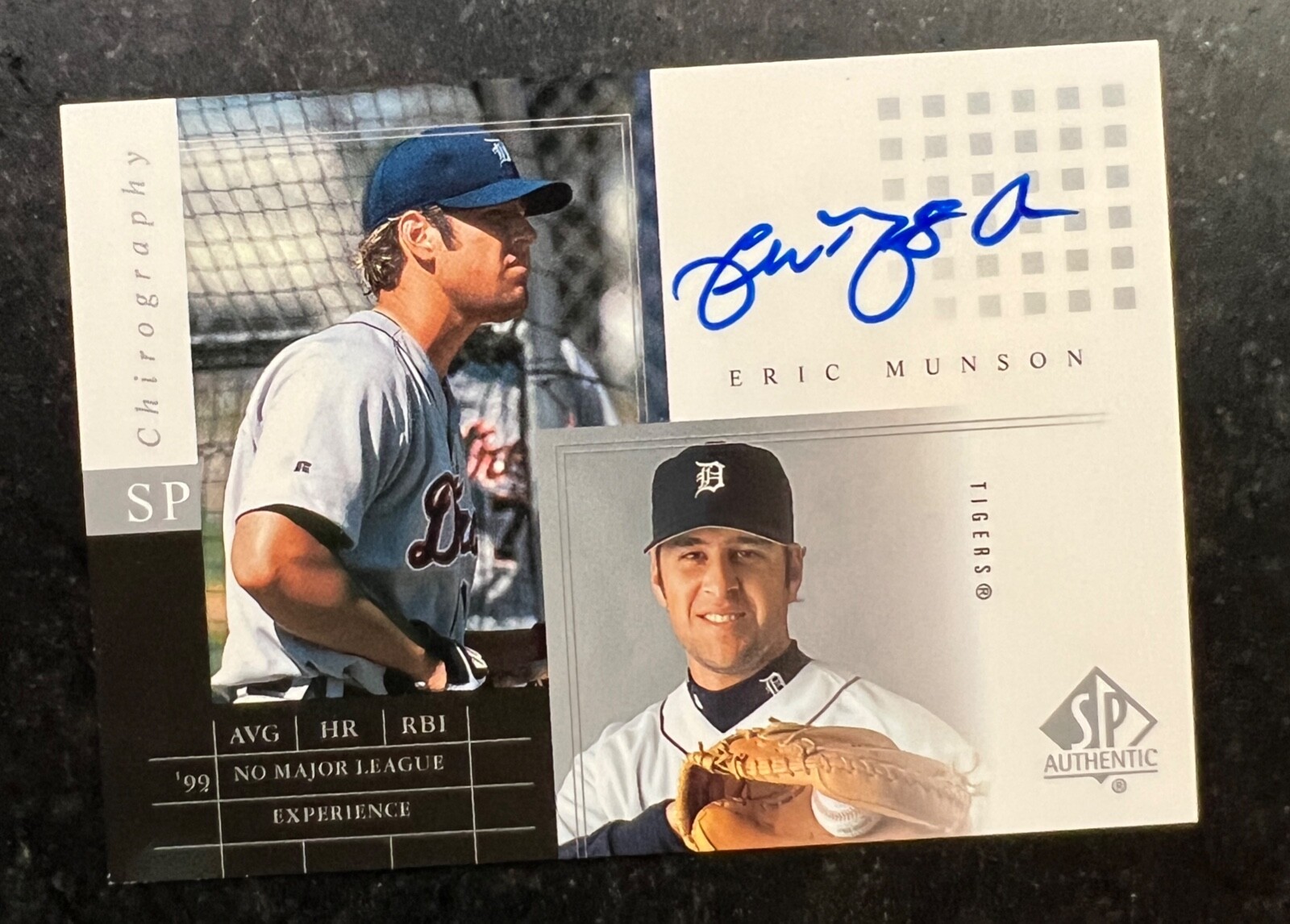 2000 SP Authentic Chirography Eric Munson | eBay