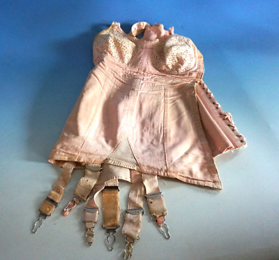 Rarität Vintage Irma La Douce Corsage Mieder Korselett Korsett Gr ...