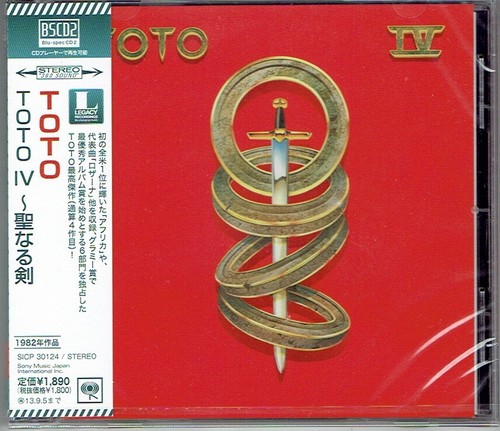 TOTO Toto IV * SEALED JAPAN CD SICP-30124 BLU-SPEC2 JAPAN 4547366190434 ...