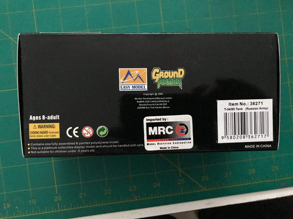 Easy Model Platinum Collection 36271 TT34/85 Tank | eBay