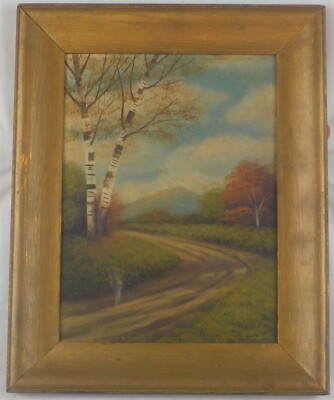 Antique Original 1908 Oil Painting attributed to George Colby Listed | eBay