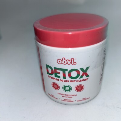 Obvi Detox Colon Cleanse Supplement 90 Capsules | 30 Servings | eBay