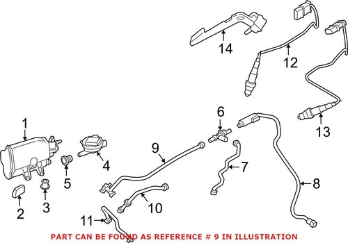 Genuine OEM Evaporative Emissions System Lines for BMW 13907645859 | eBay