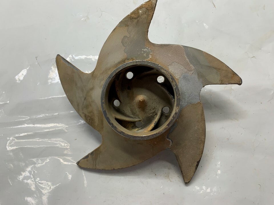 Durco Impeller 3x1.5-10 Mark II Group 2 Part#: 36861 Material: 316 Size ...
