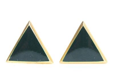 RKKA/ Border troops collar Insignia triangle emblem, Sergeant, 1941/ ...