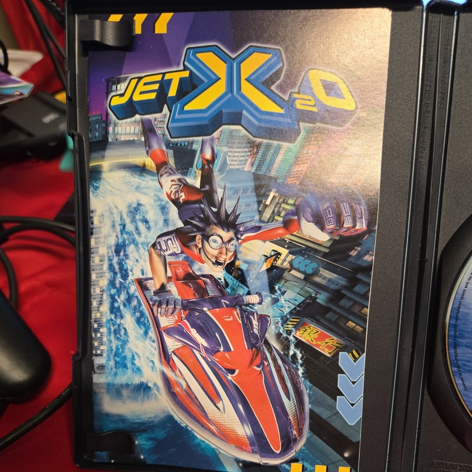Jet X20 Racing Game Sony PlayStation 2 Black Label CIB Complete/Tested ...