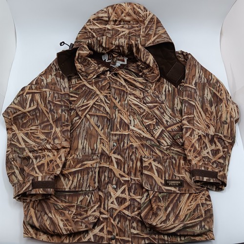 Gamehide StormHide Plus Camo Hunting Jacket Men’s Med Hooded Coat Fits ...