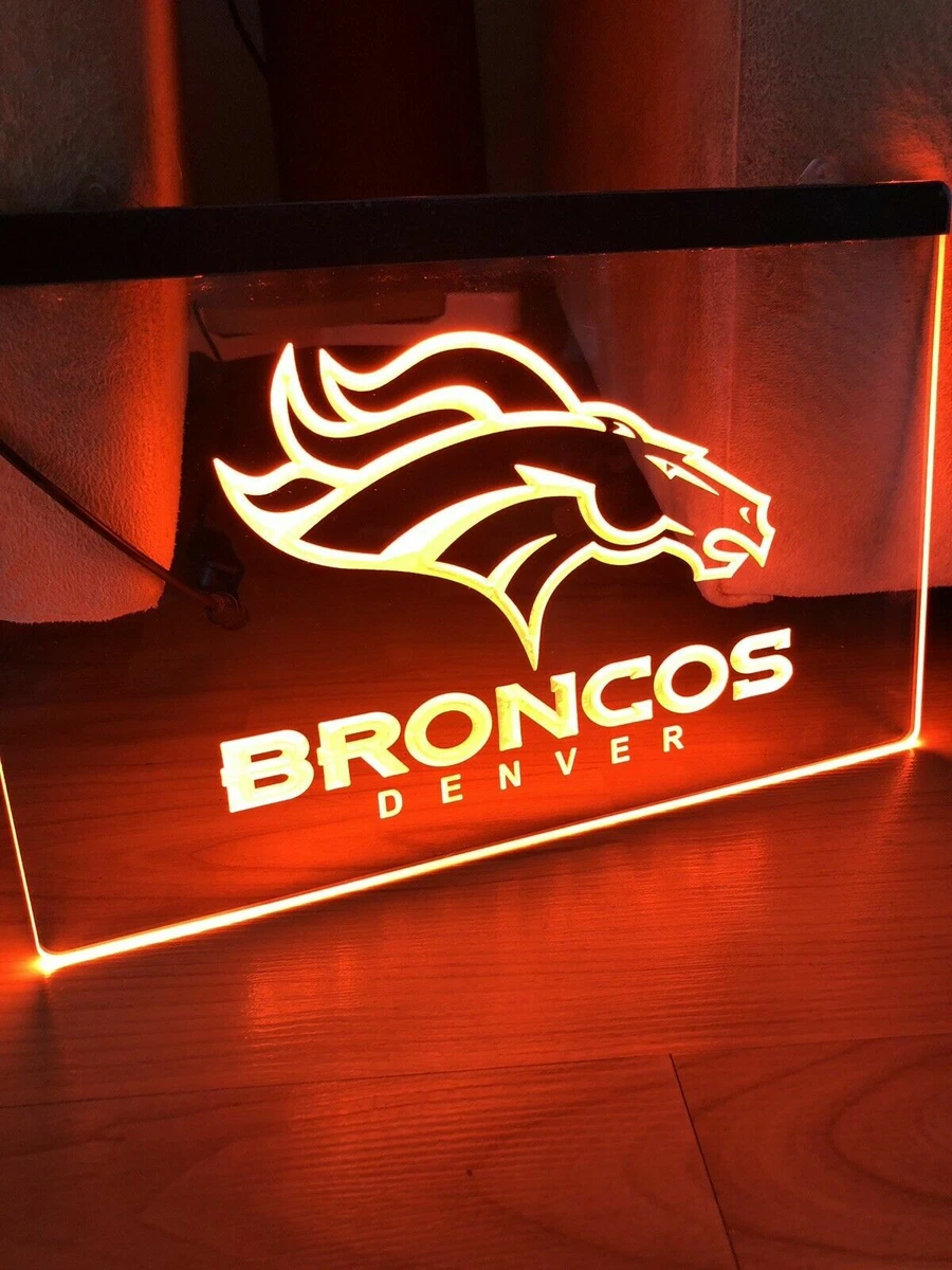 Broncos Led Sign