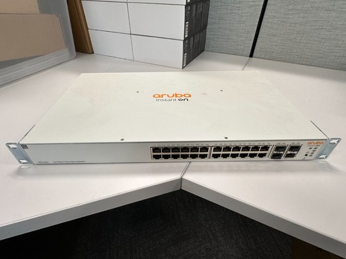 Aruba Instant On 1930 24 Port PoE Switch / 4X 1G/10G SFP+ (model JL683A ...