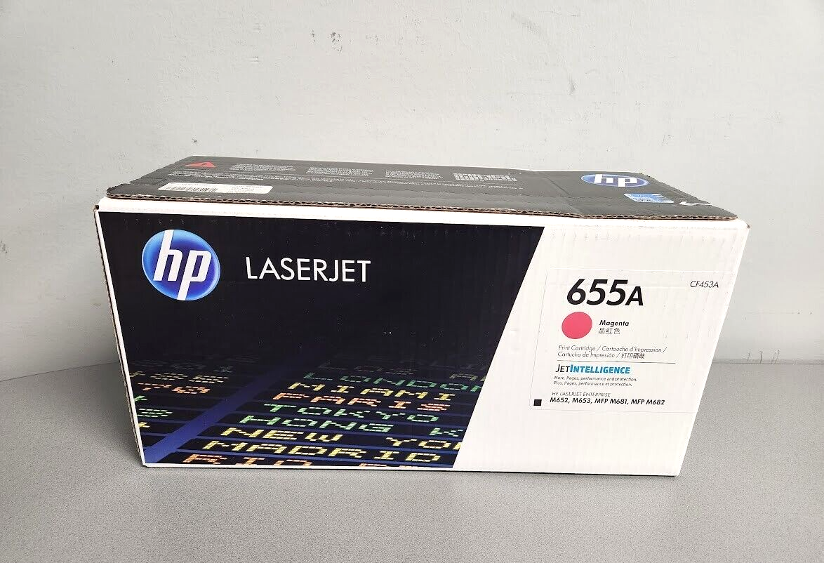 HP CF453A 655A Magenta Original LaserJet Toner Cartridge , | eBay