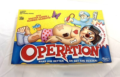 Hasbro Operation Game Electronic Medical Game Doctor Buzzer Classic | eBay