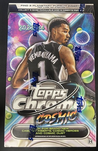 2023-24 Topps Chrome Cosmic Basketball Factory Sealed Hobby Box NO ...