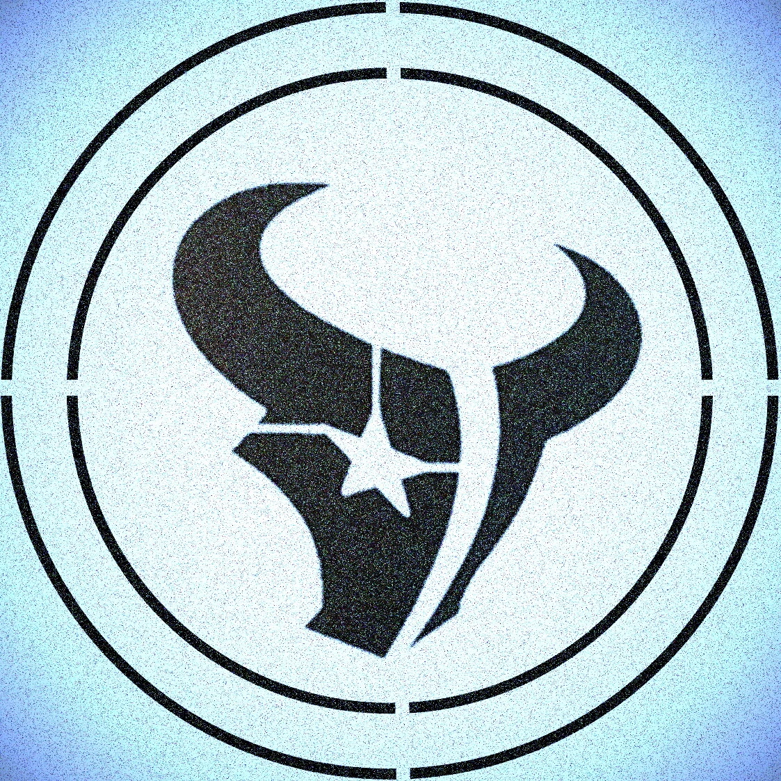 Texans Logo Stencil