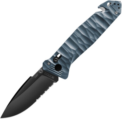 TB Outdoor C.A.C. S200 Axis Lock Slate Blue G10 Folding Nitrox Pocket ...