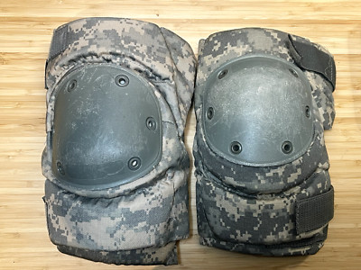 USGI Military Tactical Knee Pads, ACU Pattern, RFI Issue, (Pair ...