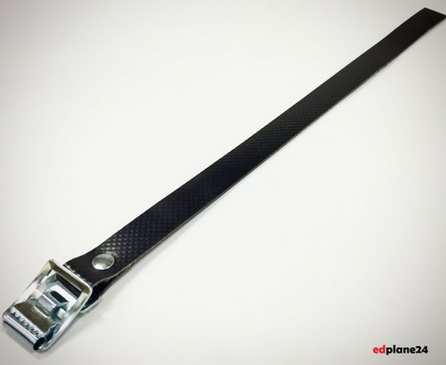4 x Schnallriemen schwarz mit Klemmschnalle Länge=1000 mm Riemen ...
