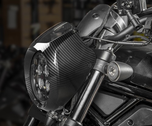 Headlight Covers Cowling Fly Screens Mask Cowls Guards for Honda Rebel ...