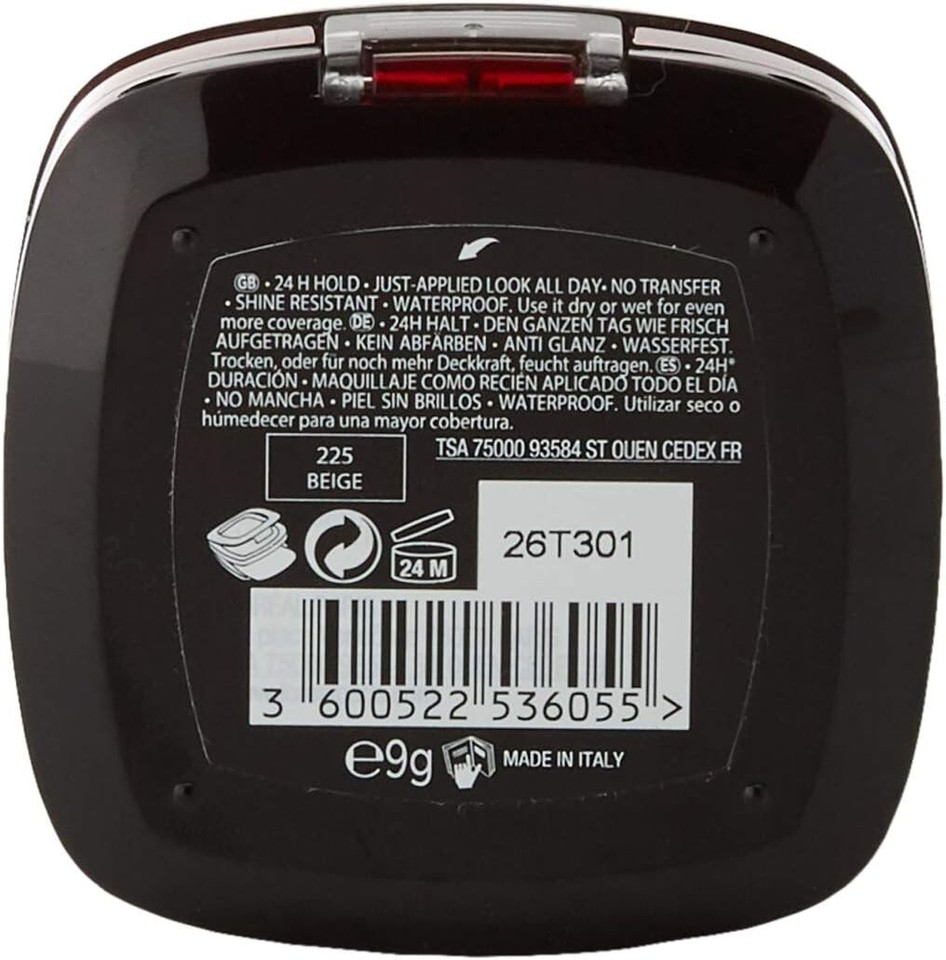 L'Oréal Infallible Compact Powder 225 Beige | eBay UK