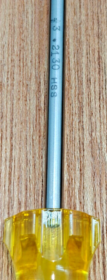 3pk Amber Blank Screwdriver Handles 3.25" Length 7/32" Hole DIY Tool ...
