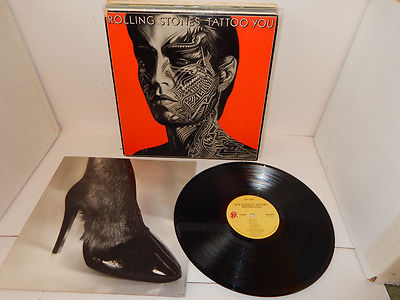 ROLLING STONES Tattoo You RL Masterdisk Ludwig press hoof sleeve COC ...