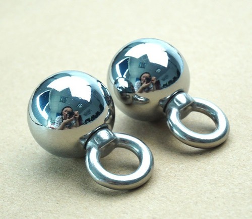 NEW One pair New Metal Ball Enlargement Weight Hanger Stretcher Toys ...