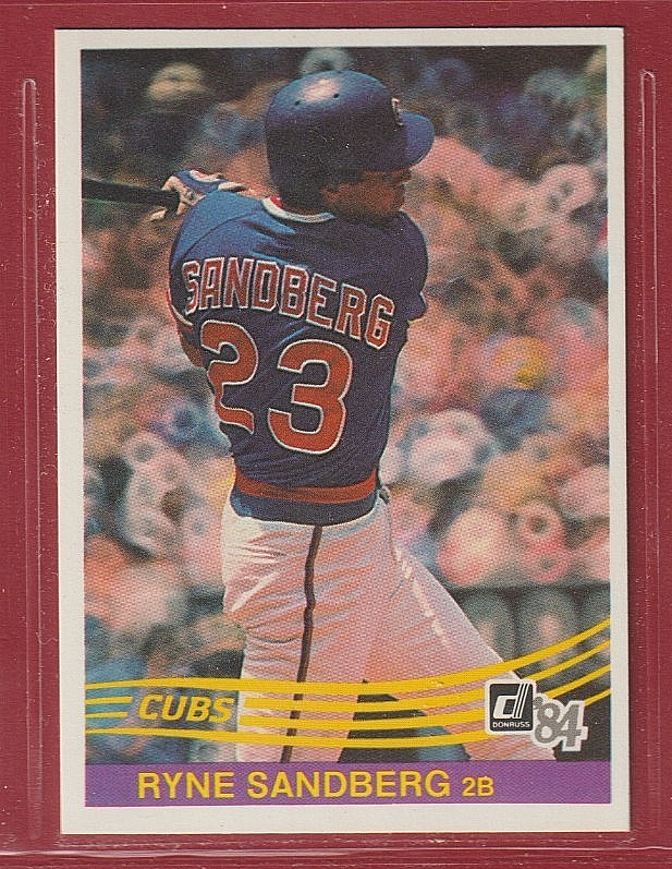1984 Donruss #311 Ryne Sandberg - Chicago Cubs - HOFer - 014🔥⚾🔥 | eBay