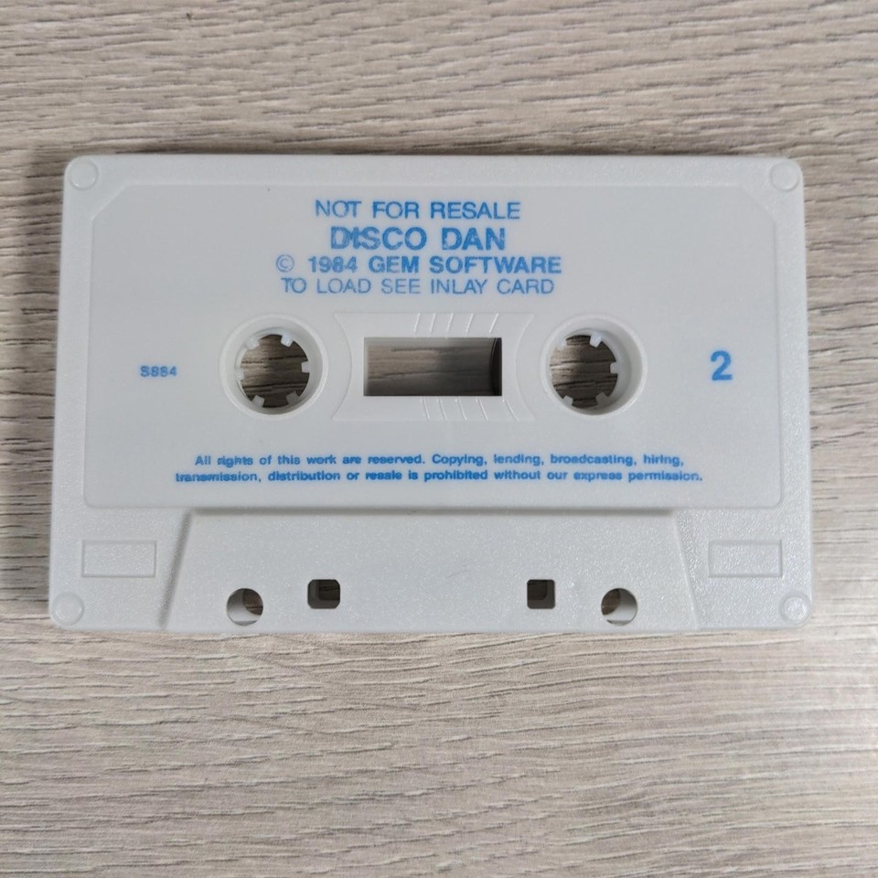 Disco Dan ZX Spectrum Game Cassette Gem Software Tested & Working | eBay UK