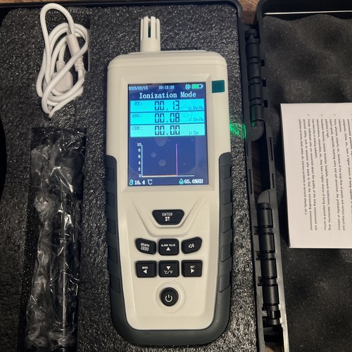 X-ray Gamma Beta Nuclear Radiation Meter Personal Chargeable Radiation ...