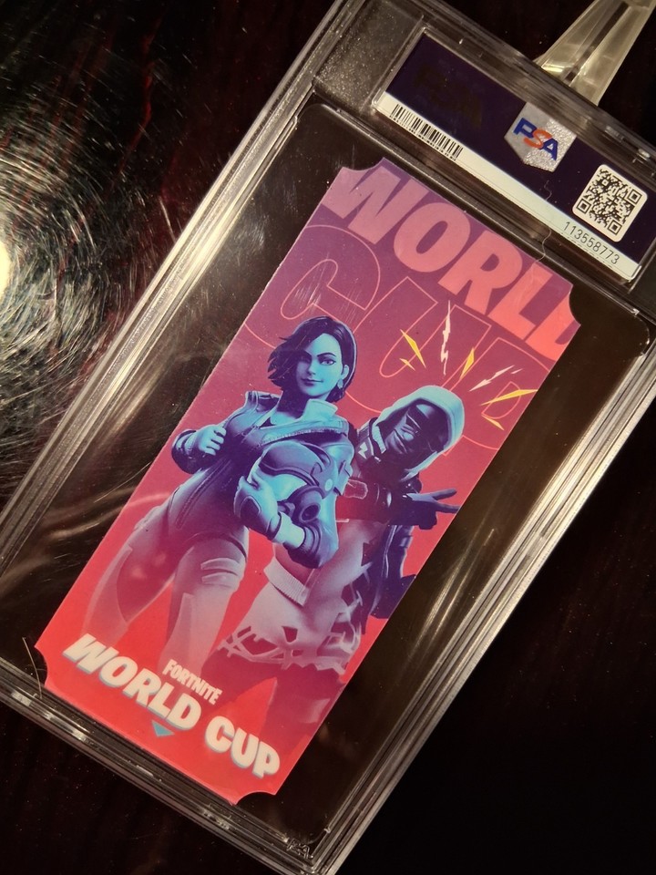 ️2019 Fortnite World Cup Comemerative Ticket ~ PSA 10 ~ POP 2 🔥 | eBay