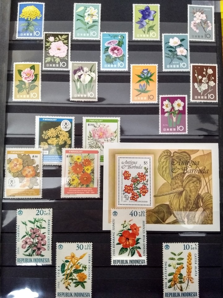 Worldwide Stamp Collection Mint - Each Lot $200 in Full Sets from Many ...
