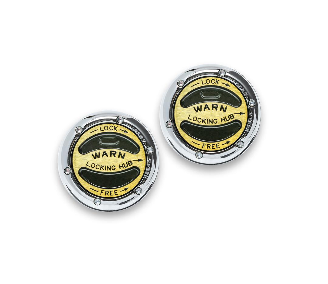 Warn 20990 Locking Premium Manual Hub 19 Spline Internal Mount Set Of 2 ...