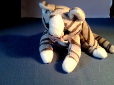PRANCE Gray Leopard Beanie Baby 1997 Ty | eBay