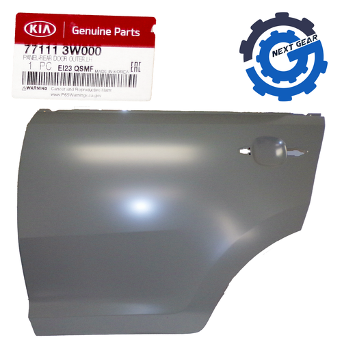 New OEM Kia Left Rear Outer Door Panel 2011-2016 Sportage SX EX LX ...