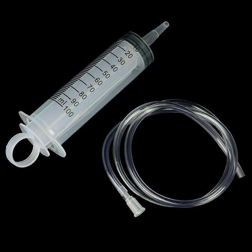 60-200ml Large Capacity Syringe Reusable Pump Oil Measuring with 1M ...