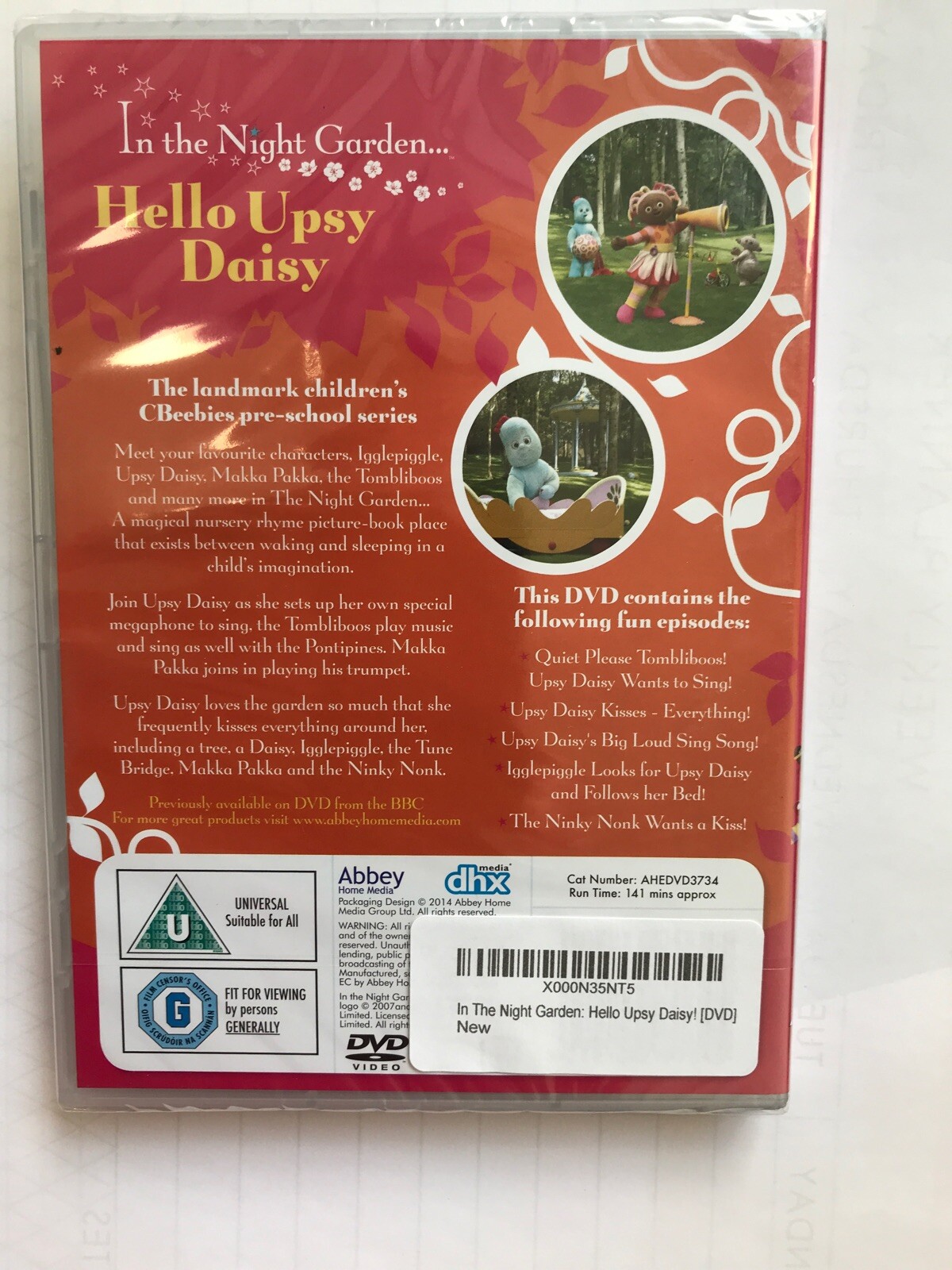 In The Night Garden: Hello Upsy Daisy! [DVD][Region 2] | eBay UK