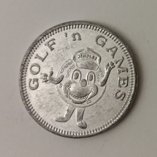 Golf 'n Games Arcade Niles, MI Aluminium 5 Points Prize Token 25mm | eBay