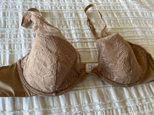 Calvin Klein Bra 36A 36 A Beige Lacy Lace Sexy EUC | eBay