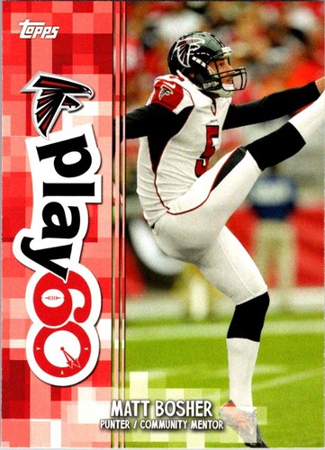 2014 Topps Play 60 Community Mentors #4 Matt Bosher | eBay