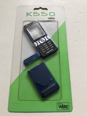 Sony Ericsson K550 Full Fascia Housing Cover Front Back Case Keypad ...